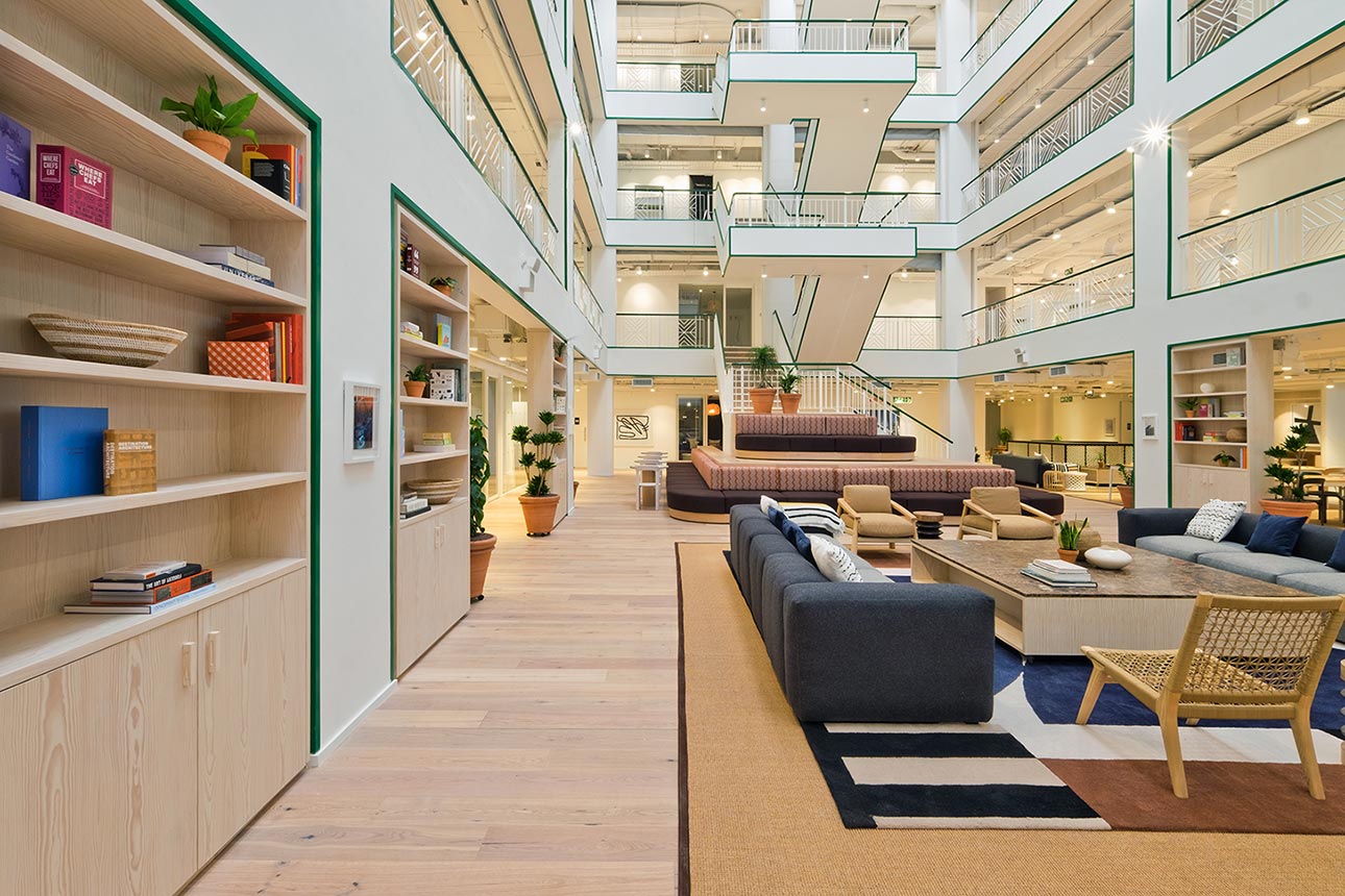 WeWork Sandton Design & Fit Out Project | Coworking Sector | Trend Group