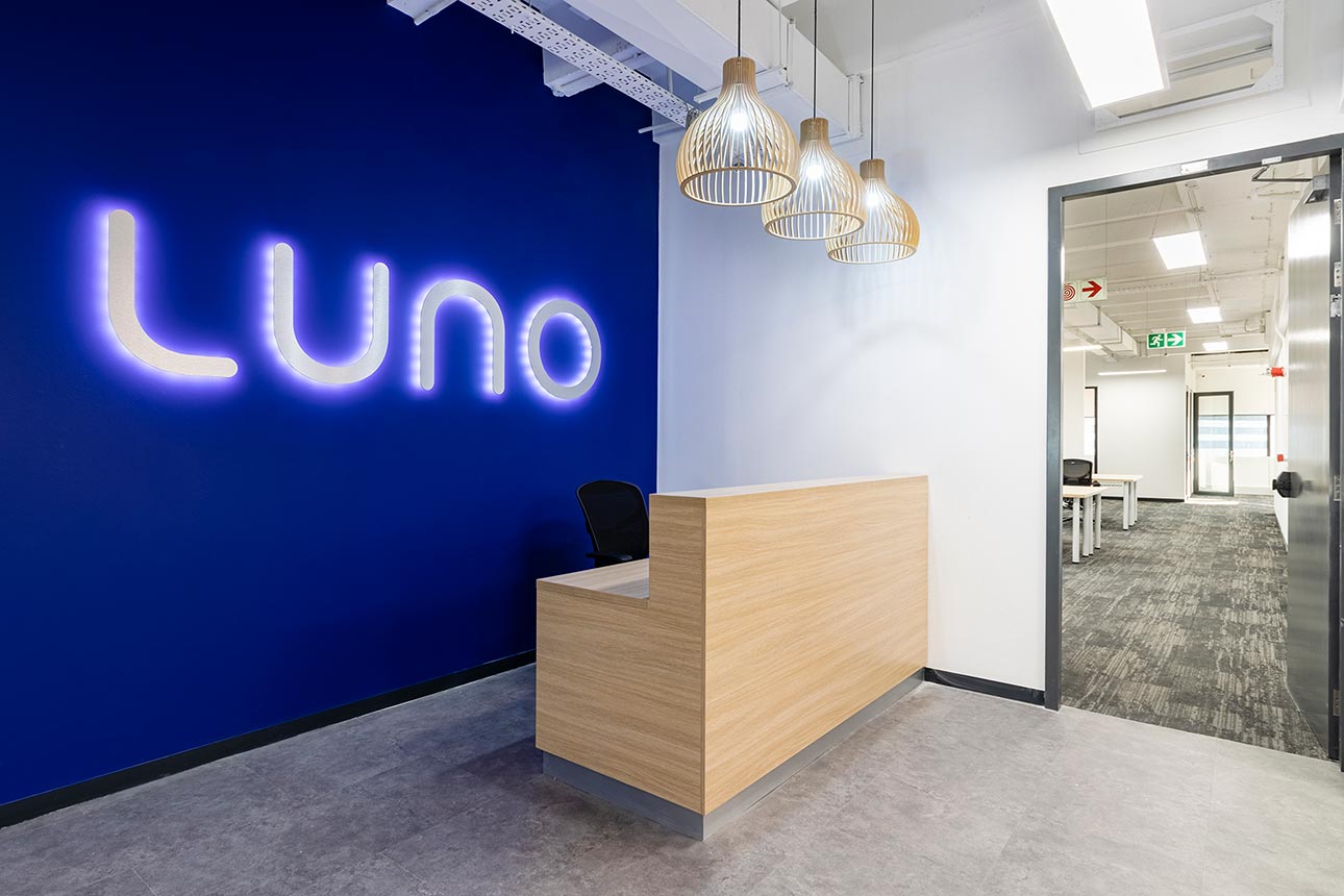 Luno Office Fit Out Project | Financial, Technology Sector | Trend Group
