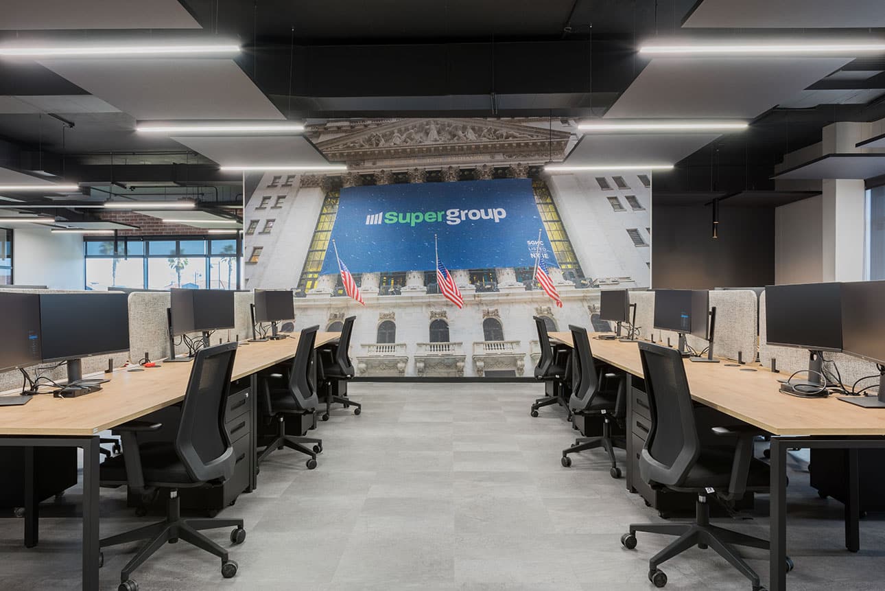 Supergroup Office Design & Fit Out Project | Technology Sector | Trend ...