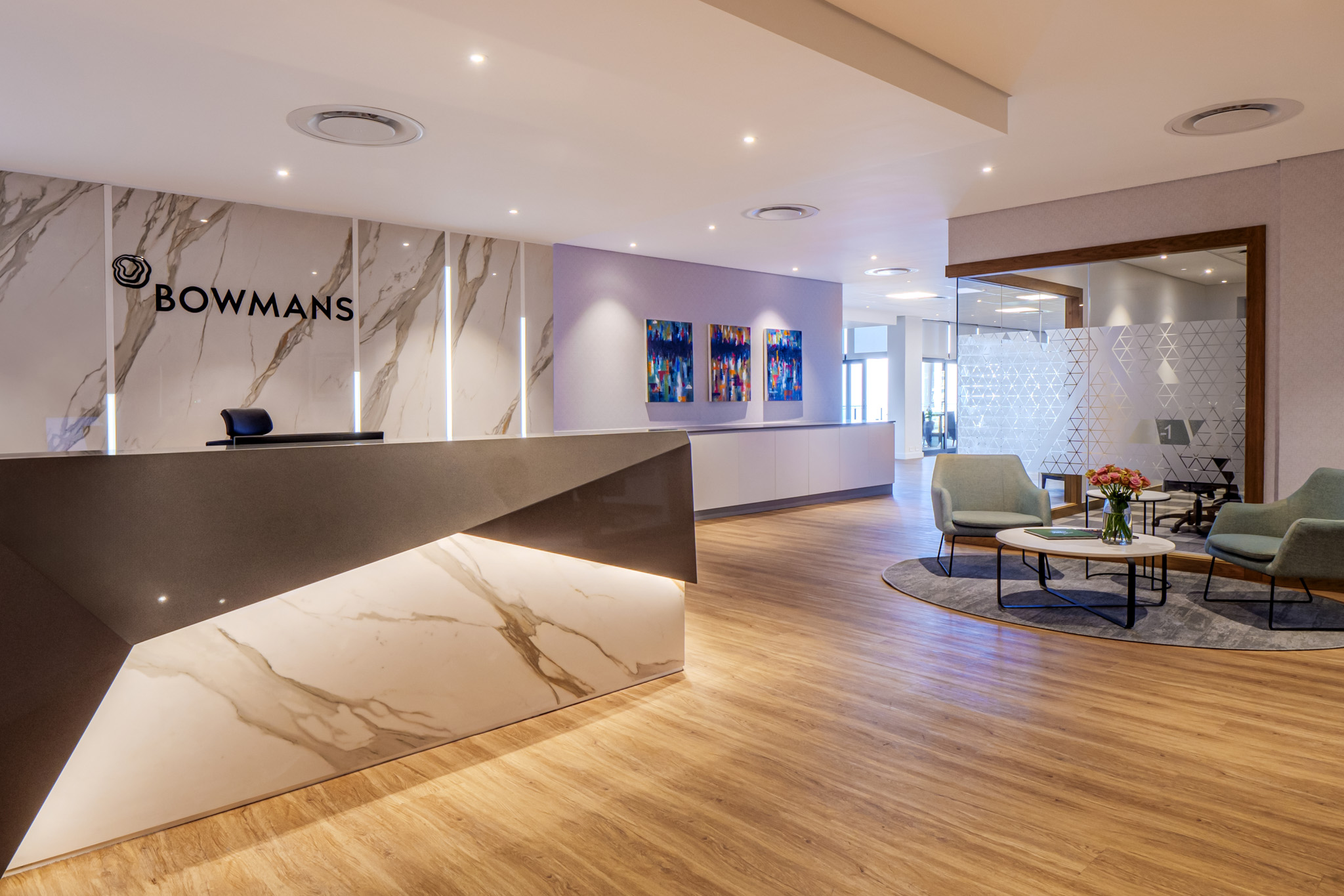 Bowmans Office Fit Out Project | Legal Sector | Trend Group